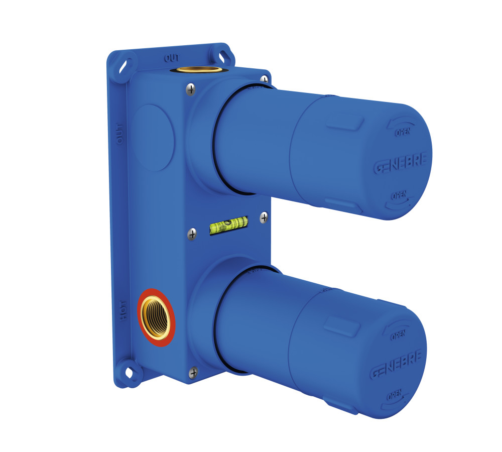 GENEBRE: MONOMANDO EMPOTRADO 3 VIAS GEBOX